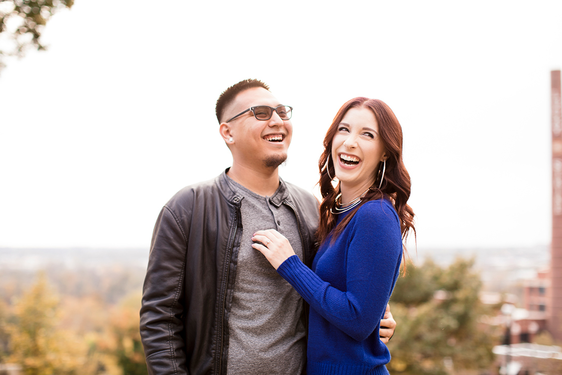 Stephanie + Brandon's Engagement Shoot On Libby Hill | Libby Hill Park ...