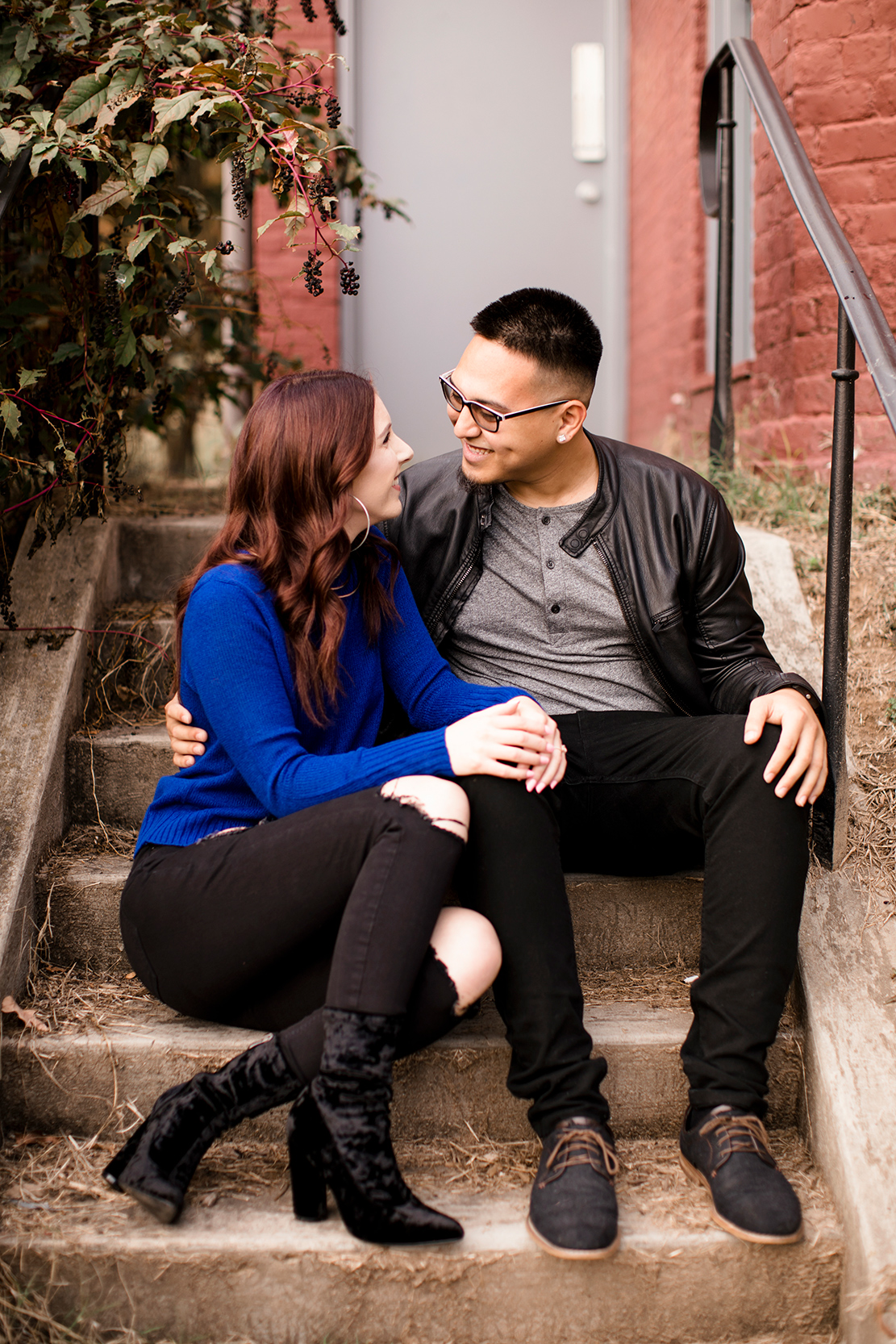 Stephanie + Brandon's Engagement Shoot On Libby Hill | Libby Hill Park ...